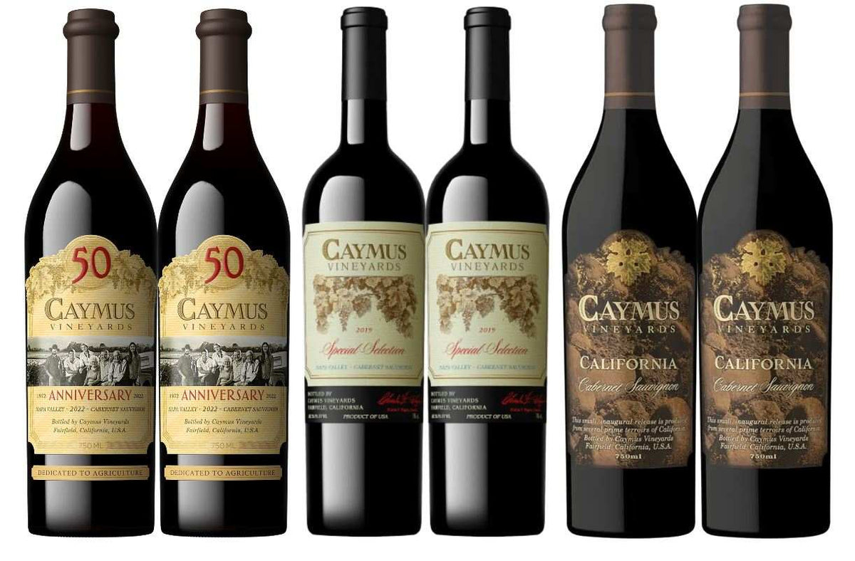 Caymus 50th Anniversary & California Cabernet Combo 750 ML – WineOnlineDelivery