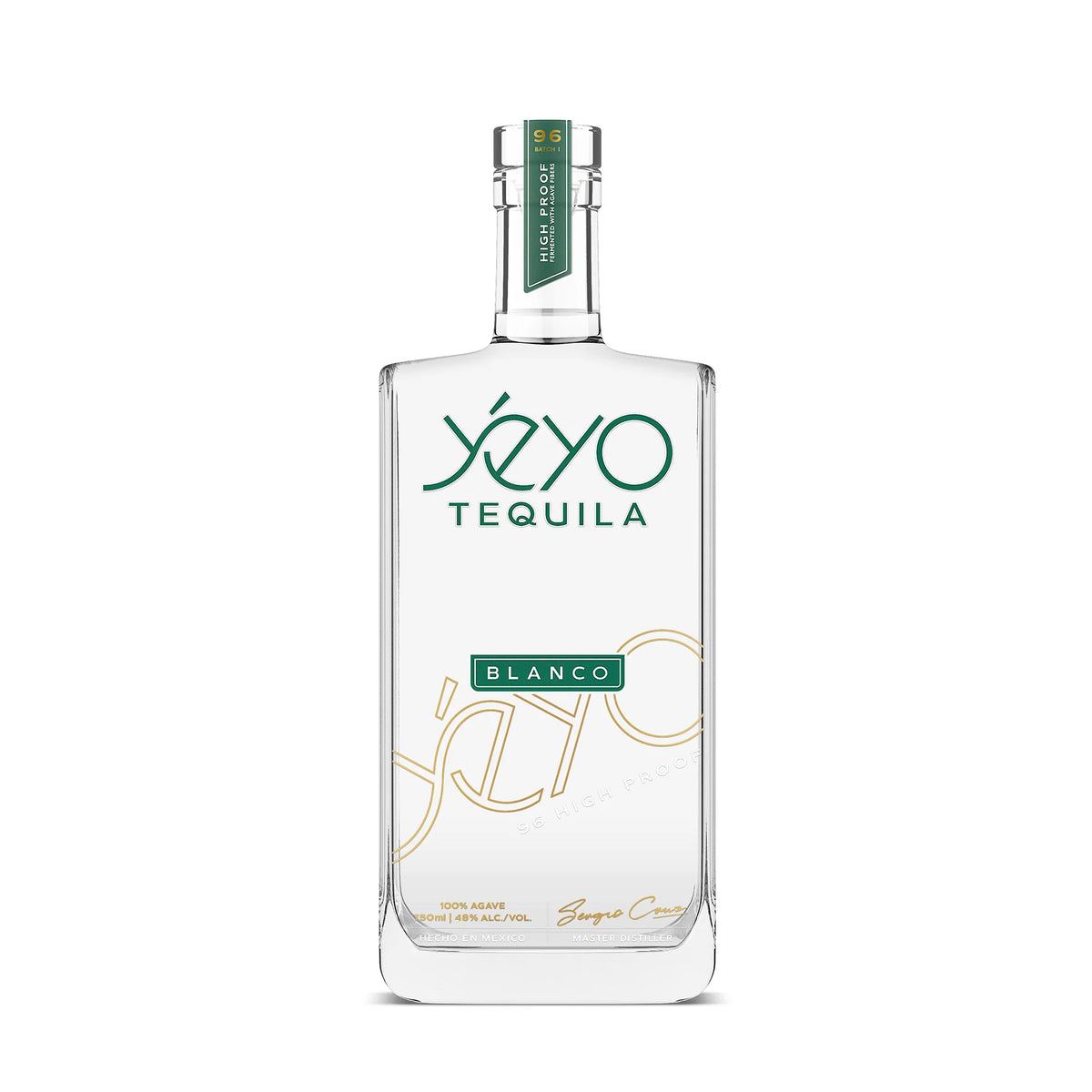 Yeyo Tequila High Proof Blanco Tequila 100% de Agave 96 Proof 750 ML – WineOnlineDelivery