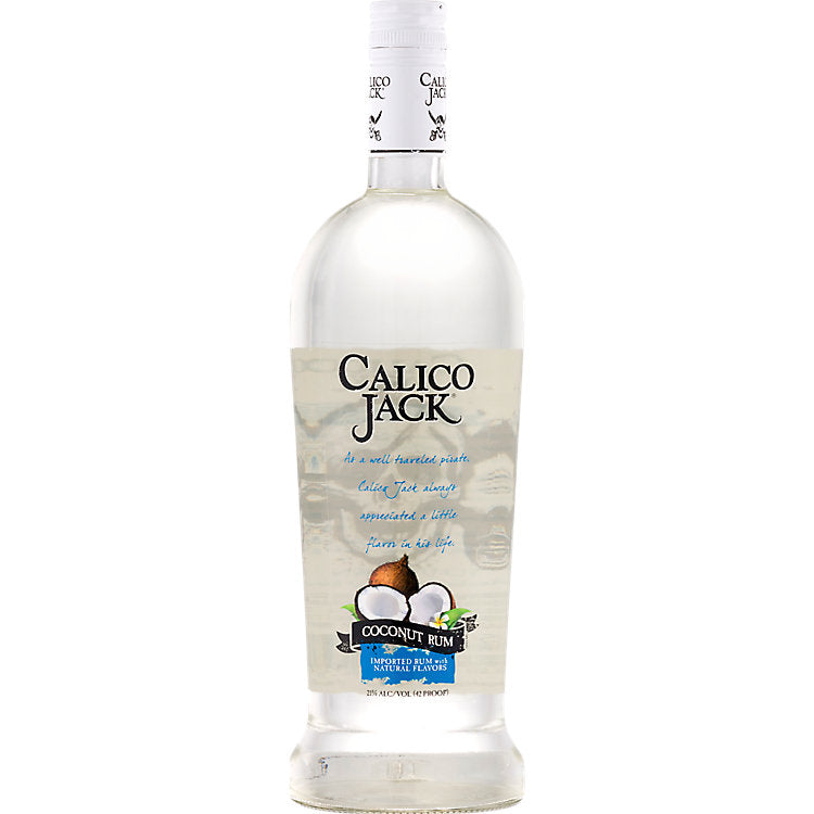 Calico Jack Coconut Flavored Rum 42 750 ML – WineOnlineDelivery
