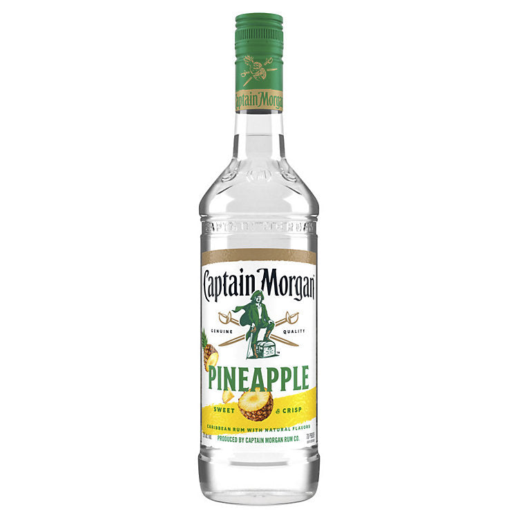 Captain Morgan Caribbean Pineapple Flavored Rum 70 750 ML ...