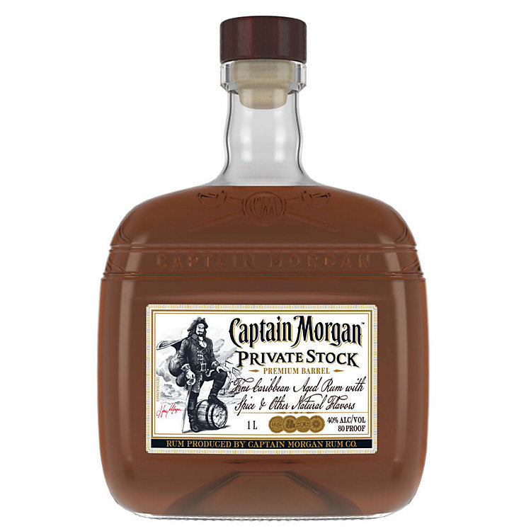 Captain Morgan Spiced Rum Private Stock 80 1 L – WineOnlineDelivery