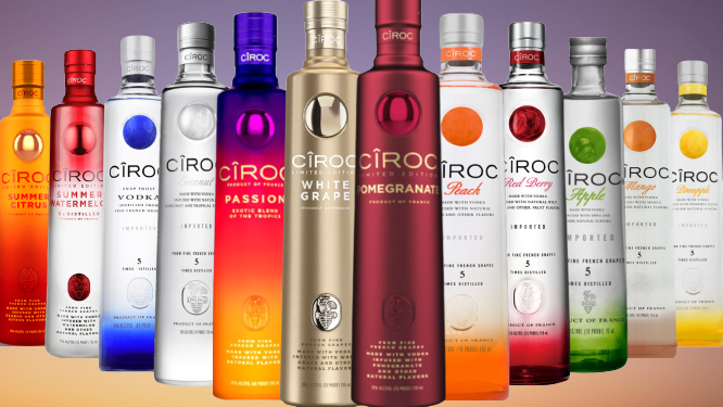 Ciroc Flavored Vodka Combo 750 ML (12 Bottles) – WineOnlineDelivery
