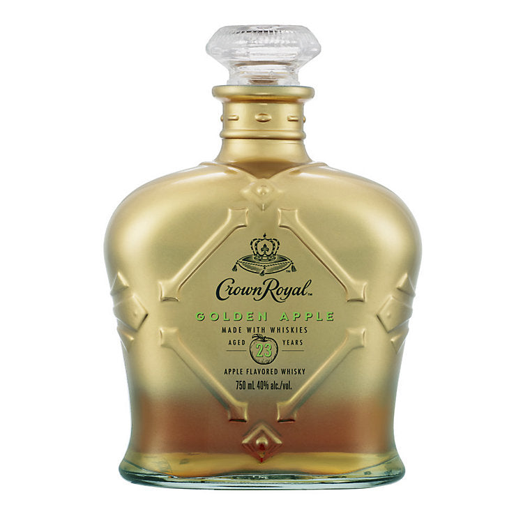 Crown Royal Apple Flavored Whiskey Golden Apple 23 Yr 80 750 ML ...