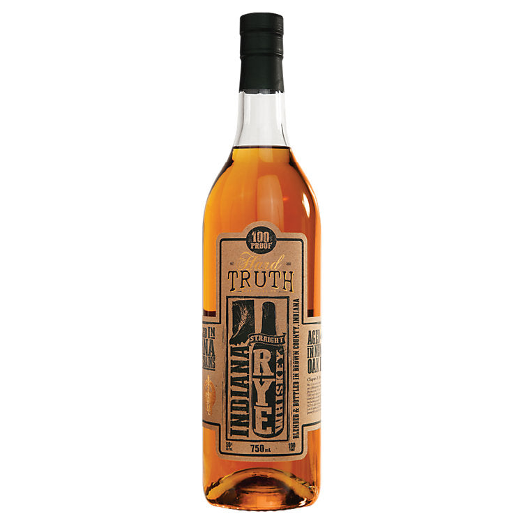 Hard Truth Straight Rye Whiskey Indiana Rye 4 Yr 100 750 ML ...