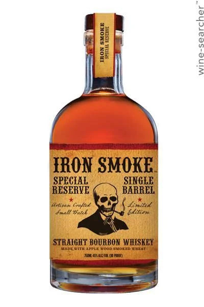 Iron Smoke Special Reserve Single Barrel Straight Bourbon Whiskey 750 ...