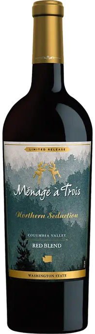 Menage A Trois Red Blend Northern Seduction Limited Release Columbia V ...