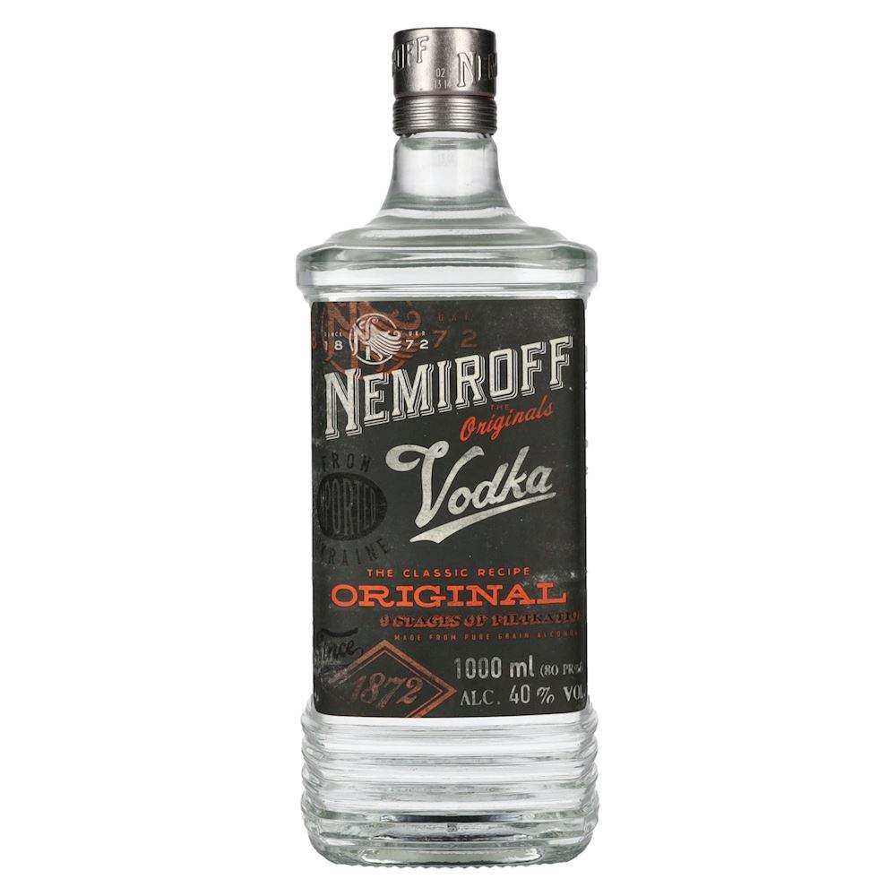 Nemiroff Original Vodka 750 ML | Bold & Classic Ukrainian Nemiro Vodka ...