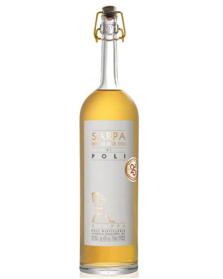 Poli Distillery Special Edition Sarpa Oro Grappa Brandy 700 ML ...