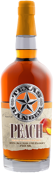 Texas Ranger Peach Flavored Whiskey 750 ML - Delicious Blend ...