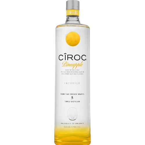 Ciroc Pineapple Flavored Vodka - Smooth, Premium 1.75L – WineOnlineDelivery
