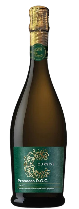 Cursive Prosecco Dry 750 ML – WineOnlineDelivery