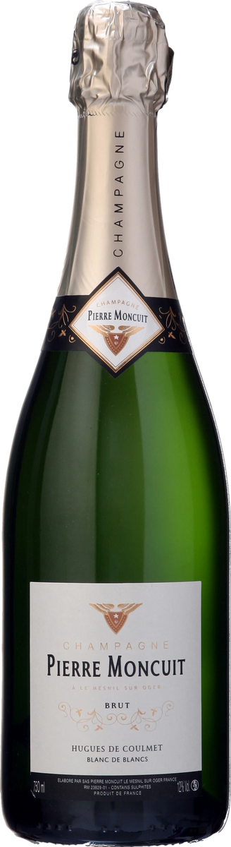 Pierre Moncuit Cuvee Hugues de Coulmet Blanc de Blancs Brut 750 ML ...