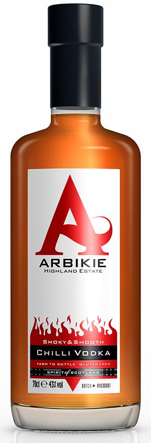 Arbikie Smoky and Smooth Chilli Vodka 750 ML – WineOnlineDelivery