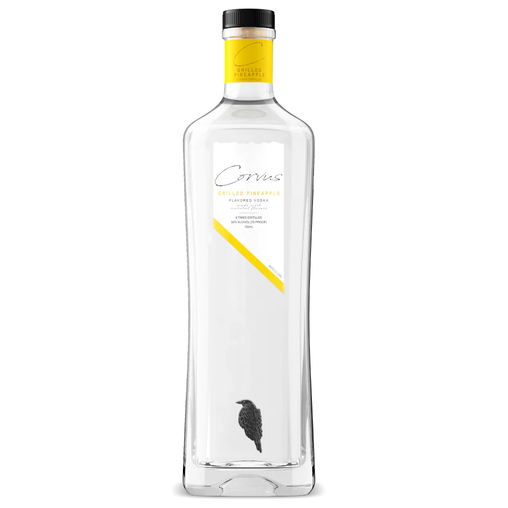 Corvus Grilled Pineapple Flavored Vodka 6 Times Distilled 70 750 ML ...