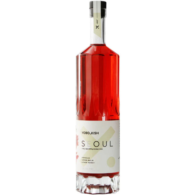 Yobo Kish Seoul Soju Hibiscus Lemon Balm Raw Honey 750 ML ...